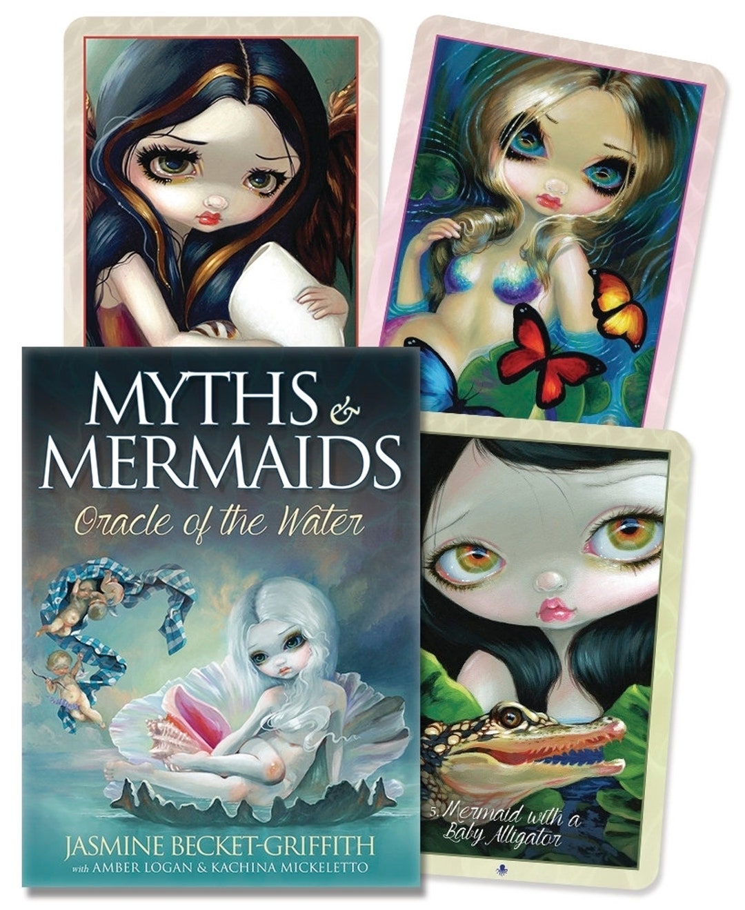 Myths & Mermaids Oracle of the Water Cards and Guidebook Set Jasmine ...