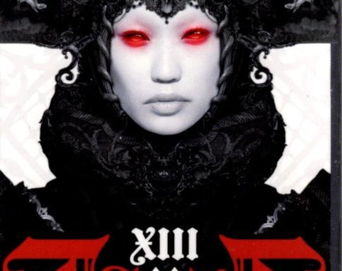 XIII Tarot Oracle Deck Cards Set Card Booklet Gothic Artist Nekro ...