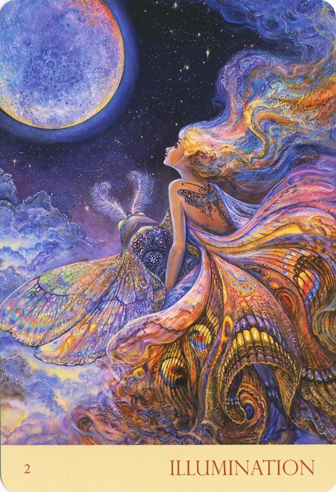 Nature's Whispers Oracle Cards & Guidebook Set Josephine Wall Tarot ...