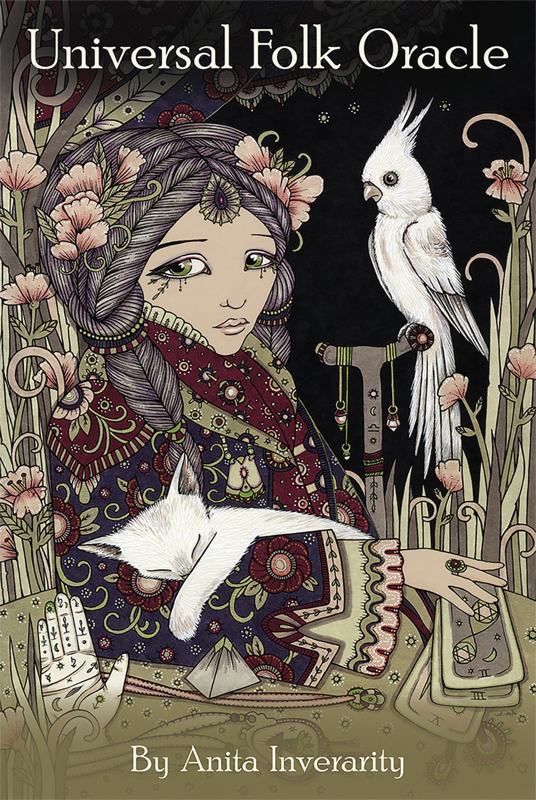 Universal Folk Oracle Cards & Guidebook Set Tarot Card Deck Book Kit ...