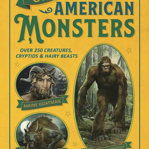 Chasing Monster Book Monster Guidebook Cryptids Legendary - Etsy
