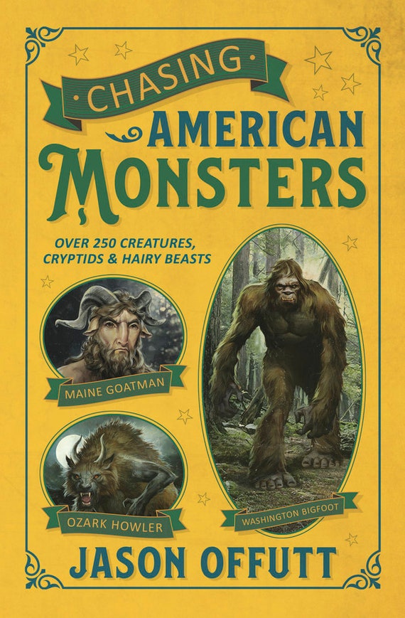 Chasing Monster Book Monster Guidebook Cryptids Legendary - Etsy