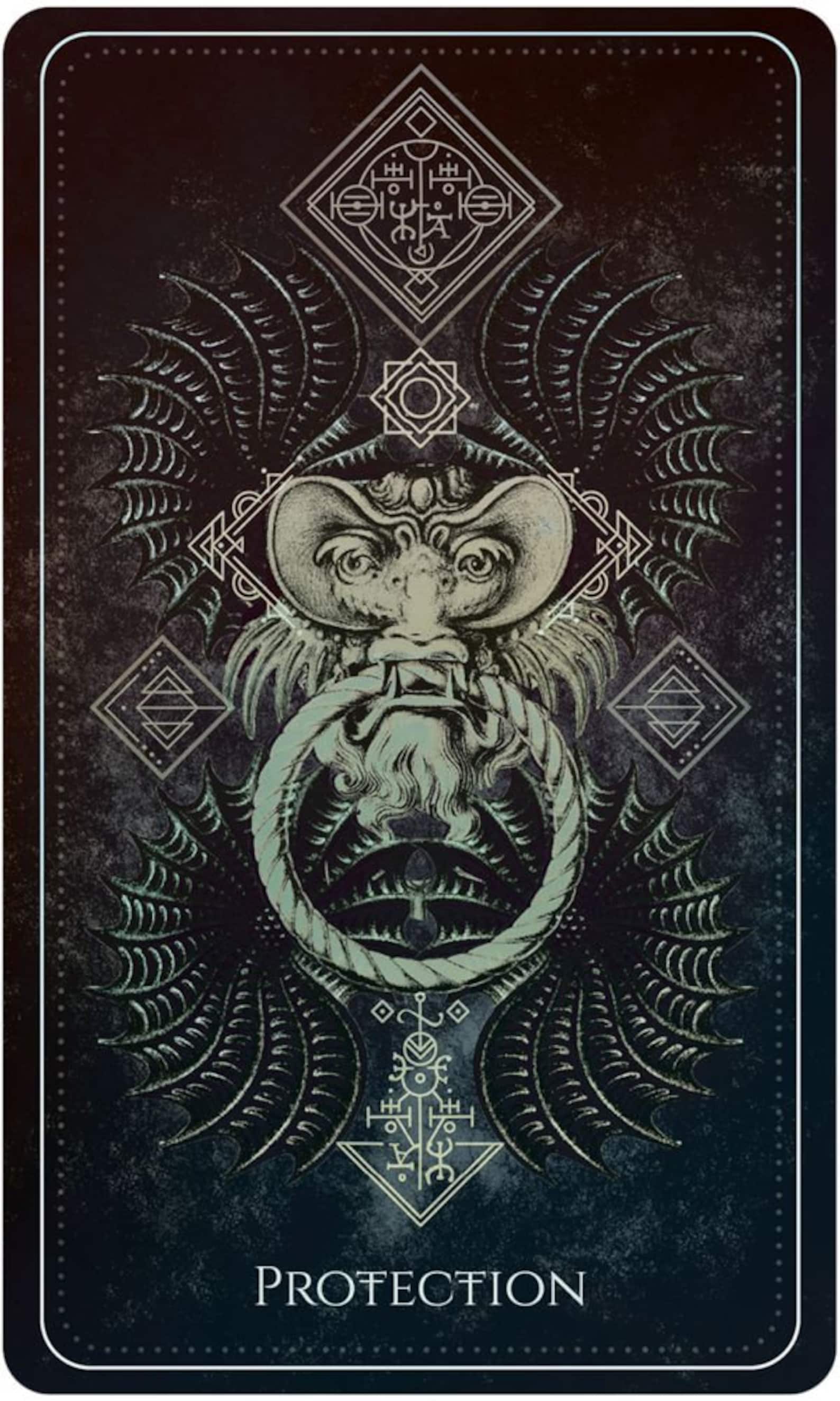 Talisman Oracle Cards & Booklet Set Tarot Card Deck Kit Fantasy Art ...