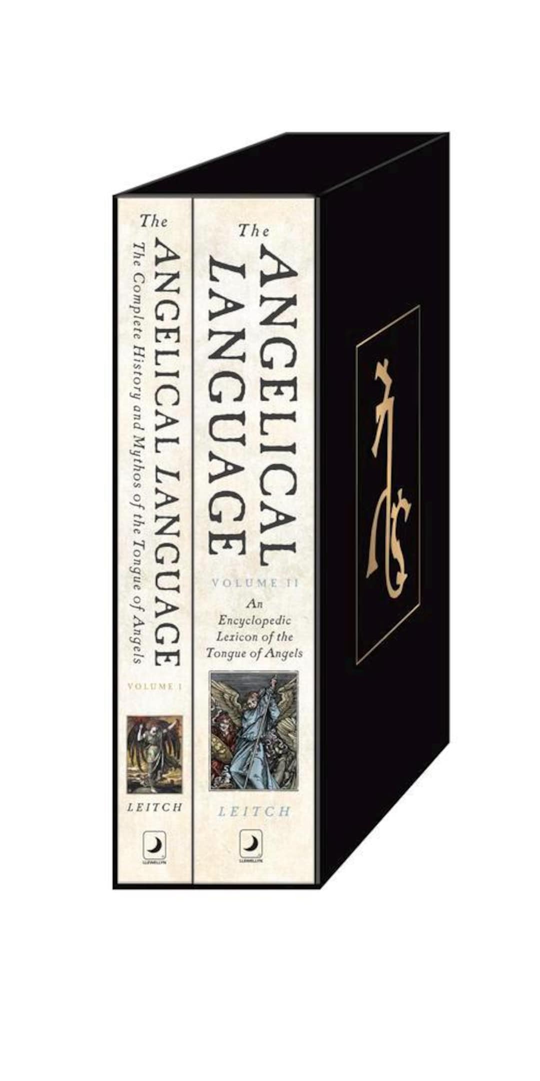 2 Volume Set the Angelic Language Books Angel Angels History Lore ...