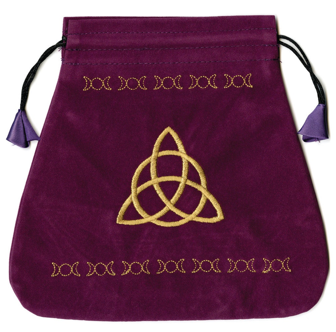 Triple Goddess Velvet Bag Tarot Pouch Wicca Wiccan Witch Craft ...