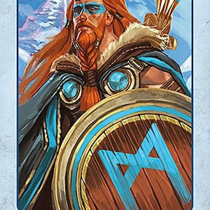 Viking Oracle Cards & Guidebook Set Tarot Card Deck Book Kit Magick ...