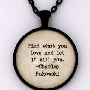 Find What You Love and Let It Kill You Book Quote Author Charles ...