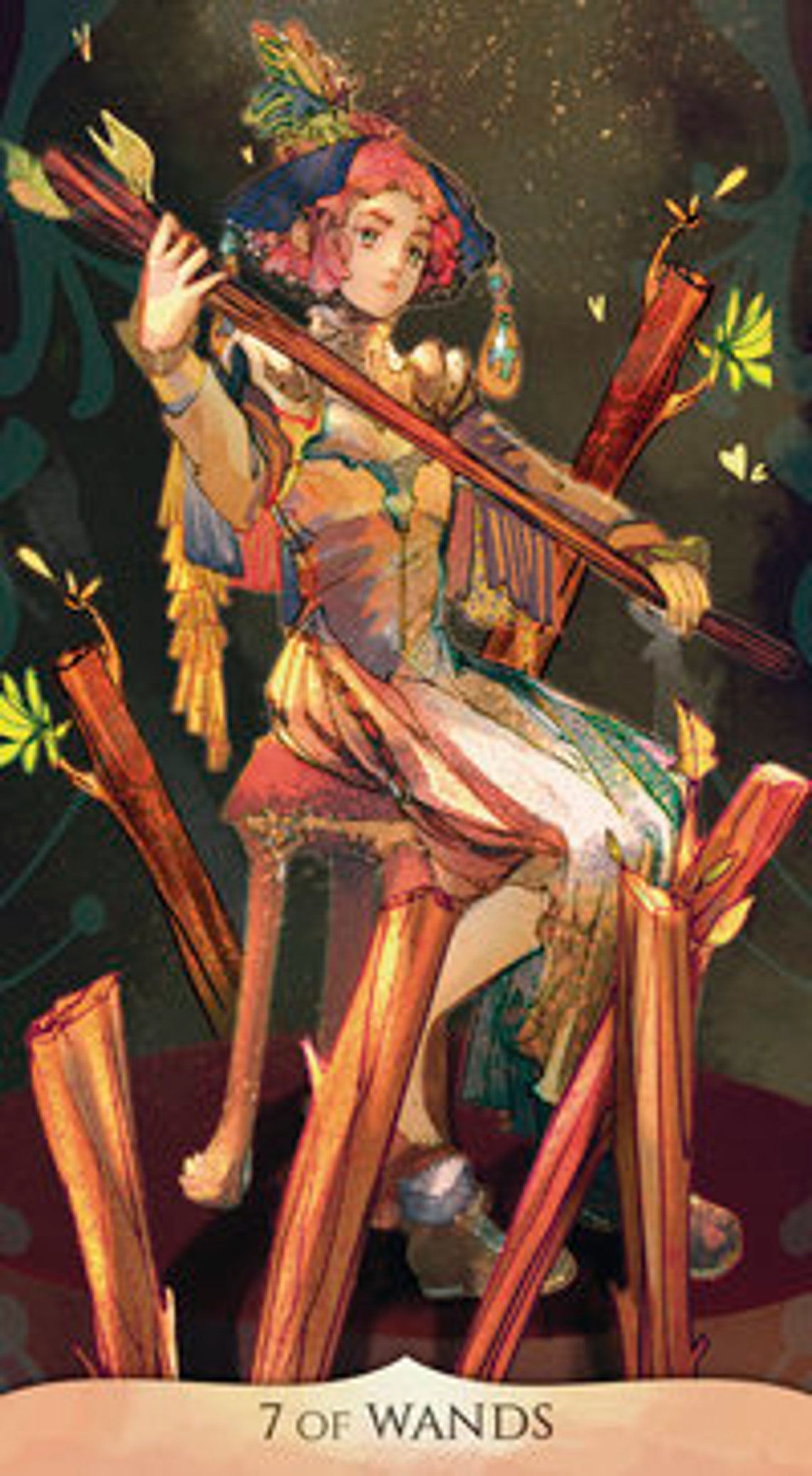 Traditional Manga Tarot Oracle Deck Cards Set Card Booklet - Etsy