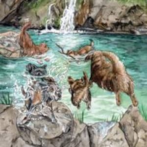 Magical Dogs Tarot Kit Card Deck & Guidebook Set Cat Oracle Cards and ...