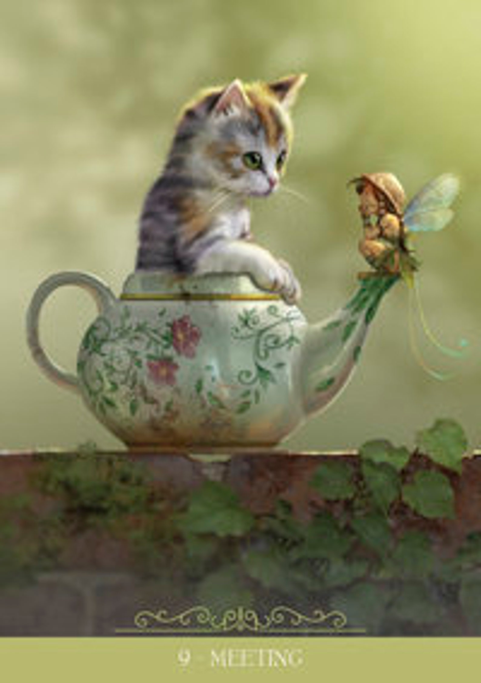 Fantasy Cats Oracle Kit Deck Cards Set Paolo Barbieri Card - Etsy