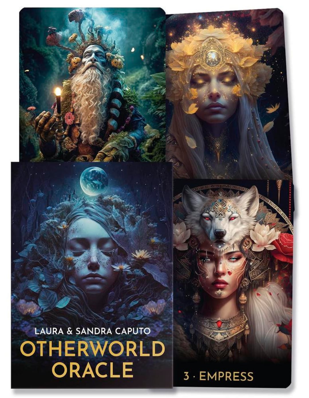 Otherworld Oracle Deck Cards Set Fantasy Art Tarot Card Booklet ...