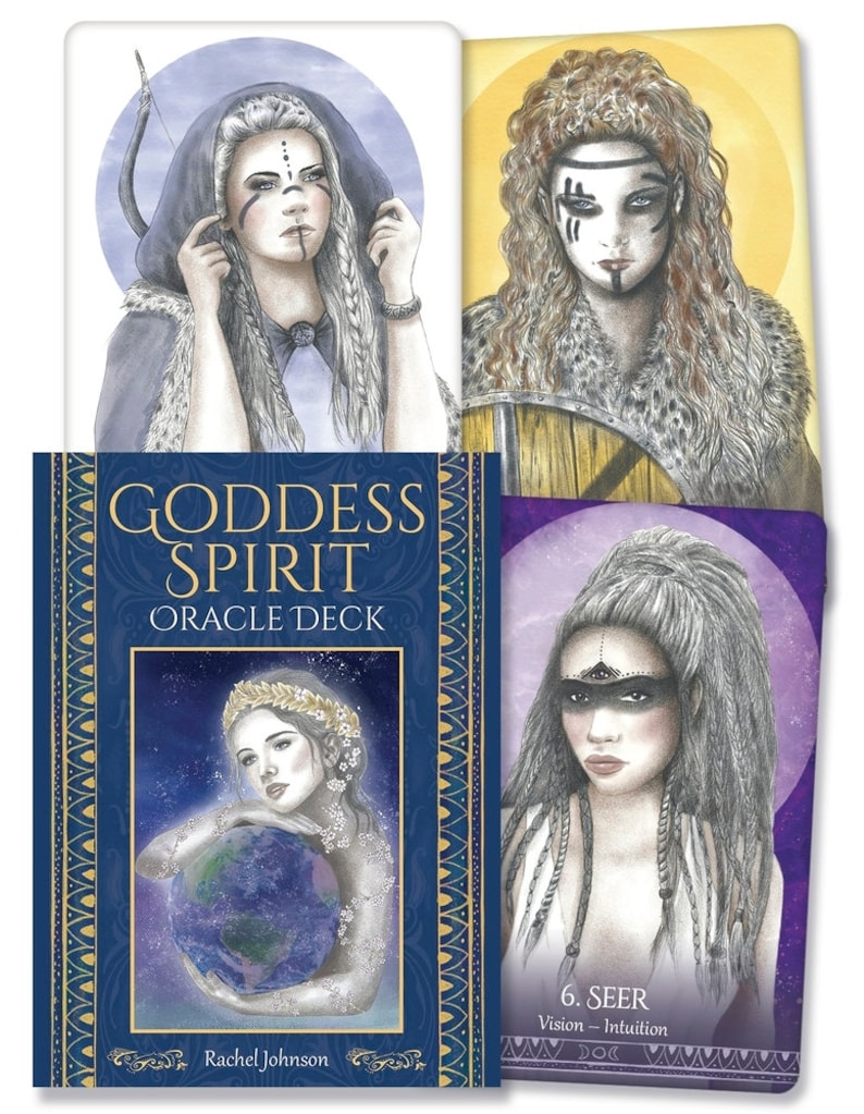 Goddess Spirit Oracle Cards Kit Card Deck & Guidebook Set Book - Etsy
