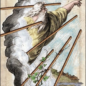 Old Style Tarot Deck Cards Set Fantasy Art Oracle Card Book Divination ...