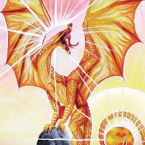 Universal Dragon Oracle Cards and Book Set Tarot Card Deck Fantasy Art ...