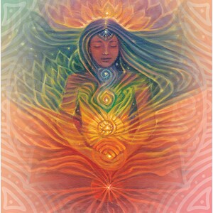 Infinite Wisdom of the Chakras Cards Kit Card Deck & Guidebook Set Book ...