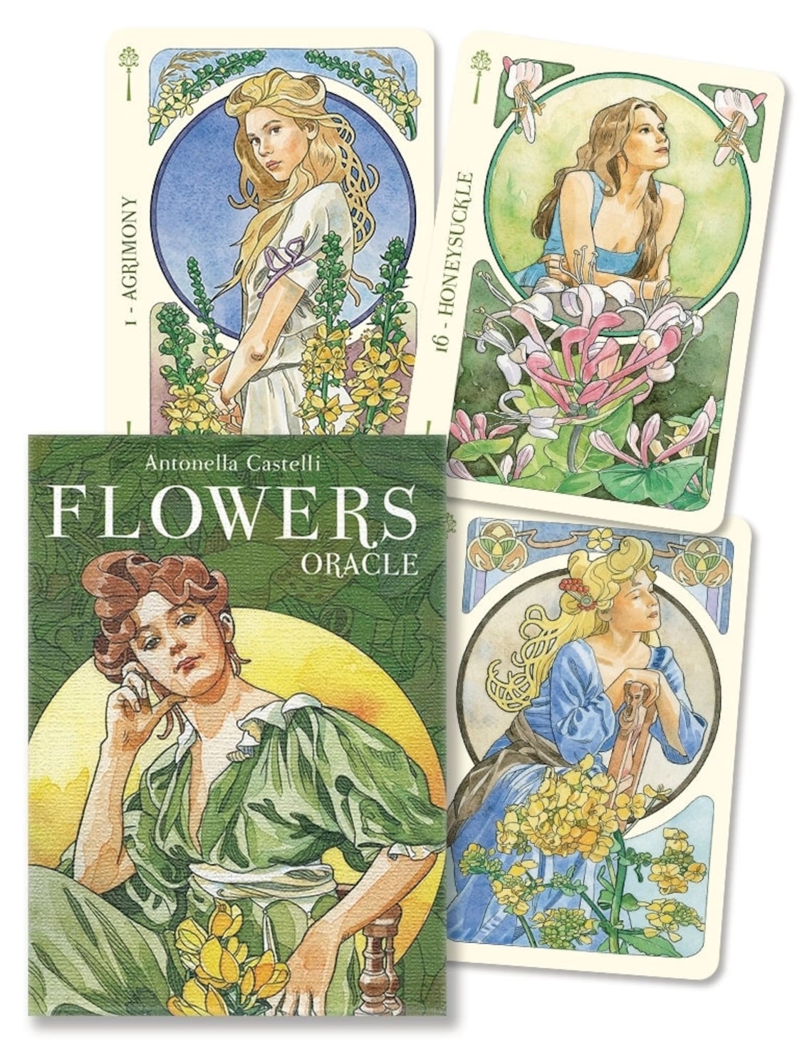 Flowers Oracle Cards & Guidebook Set Tarot Card Deck Book Kit - Etsy