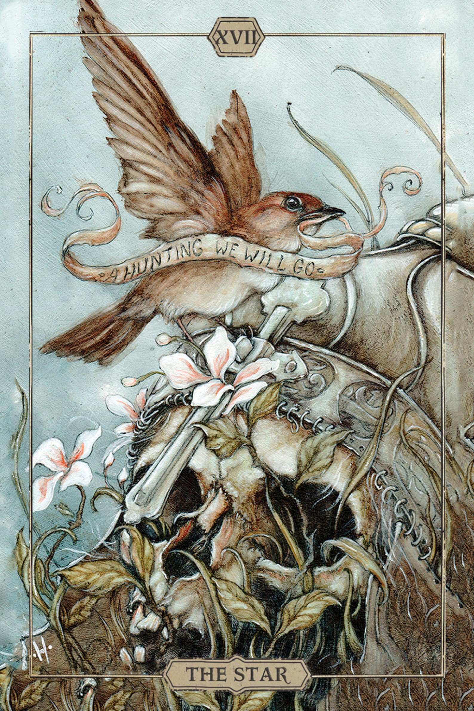 Hush Tarot Cards & Guidebook Set Oracle Card Deck Book Kit Fantasy ...