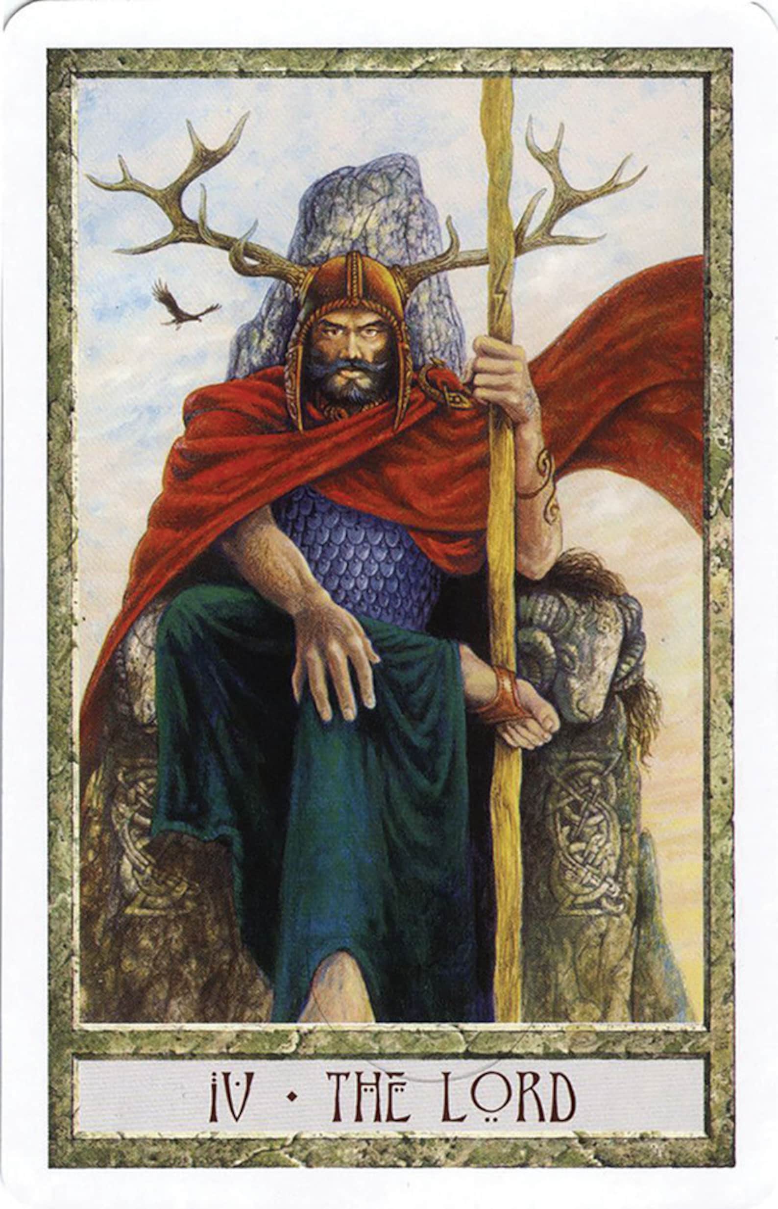 Druidcraft Tarot Kit Card Deck & Guidebook Set Druid Oracle Cards and ...