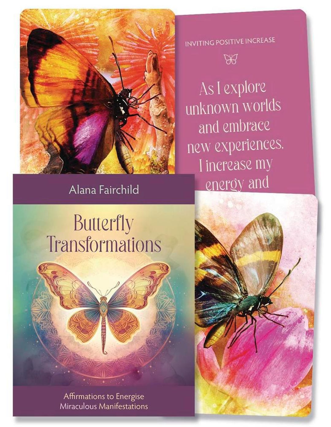 Butterfly Transformations Oracle Deck Cards Set Tarot Card & Book Kit ...