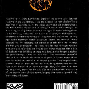 Hallowtide HARDCOVER Book Hallow Tide A Dark Devotional Magick Folk ...