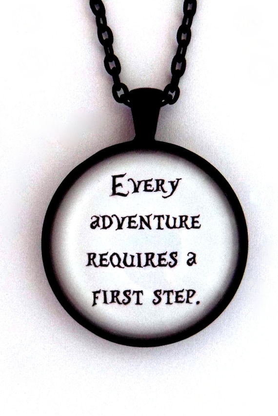 Every Adventure Requires A First Step Alice in Wonderland - Etsy