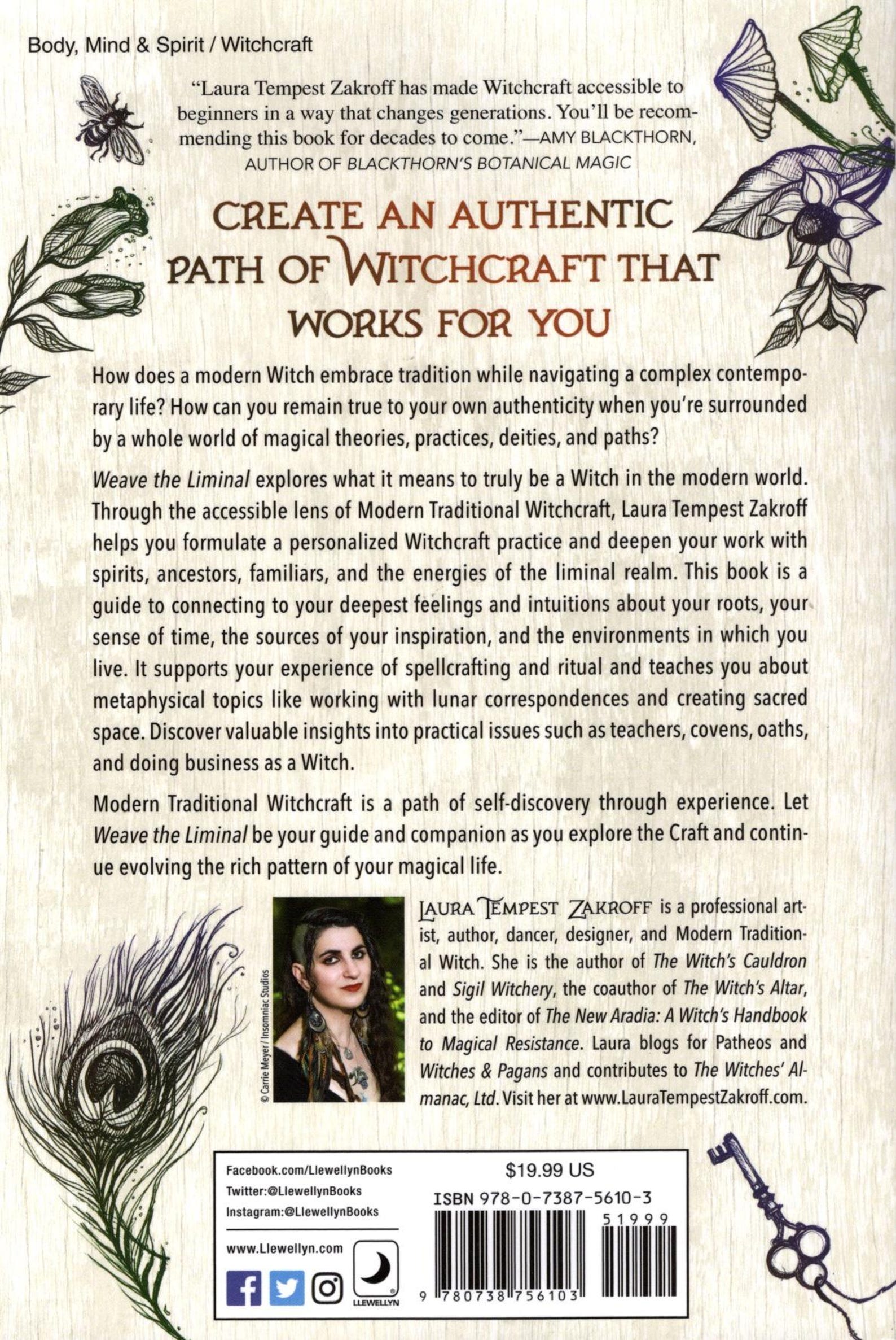 Weave the Liminal Book Guide to Living Modern Traditional Witchcraft ...