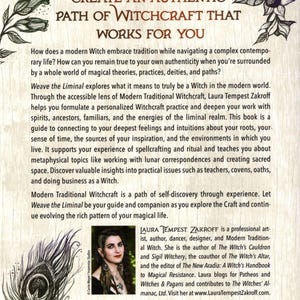 Weave the Liminal Book Guide to Living Modern Traditional Witchcraft ...
