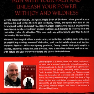 Werewolf Pack Magick Book A Shapeshifter's Book of Shadows Witchcraft ...