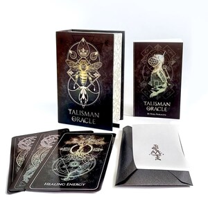 Talisman Oracle Cards & Booklet Set Tarot Card Deck Kit Fantasy Art ...