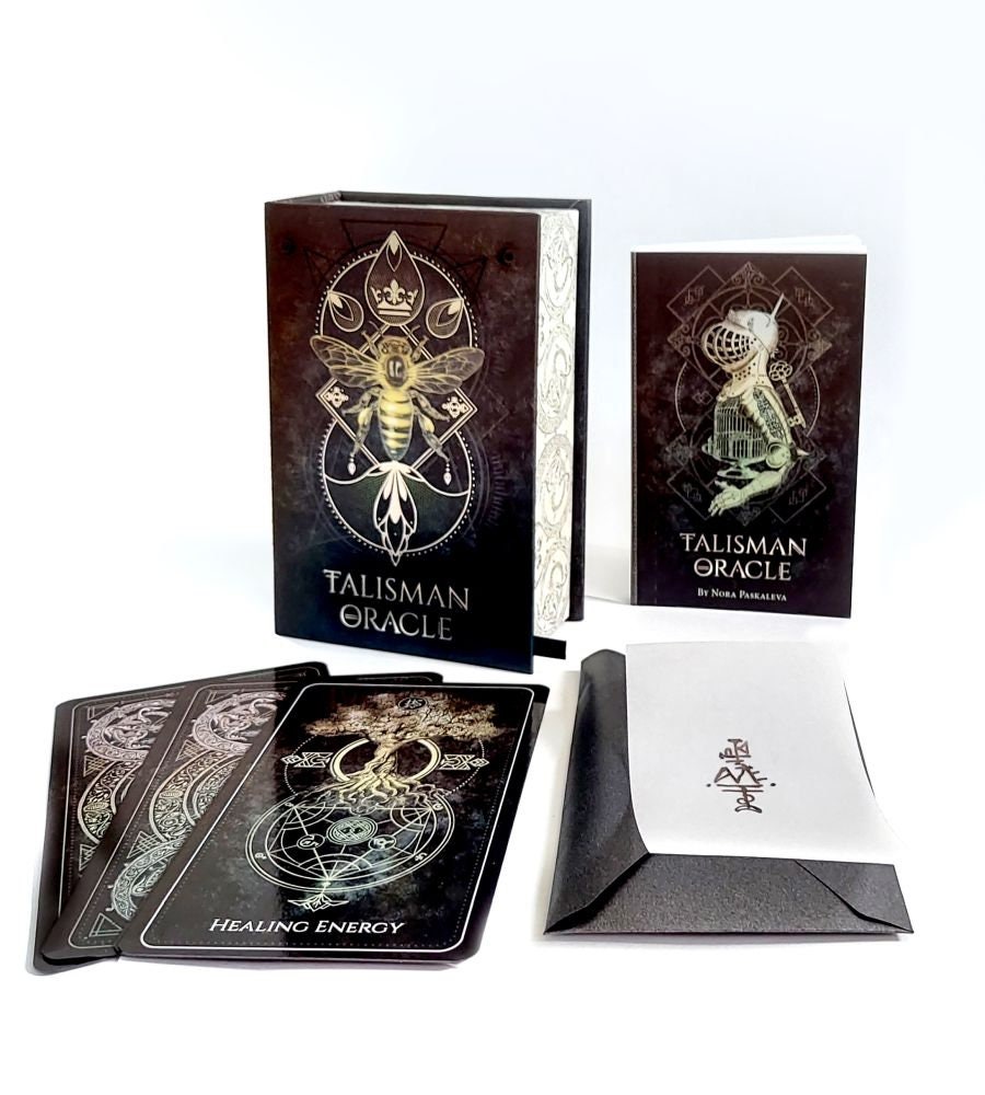 Talisman Oracle Cards & Booklet Set Tarot Card Deck Kit Fantasy Art ...