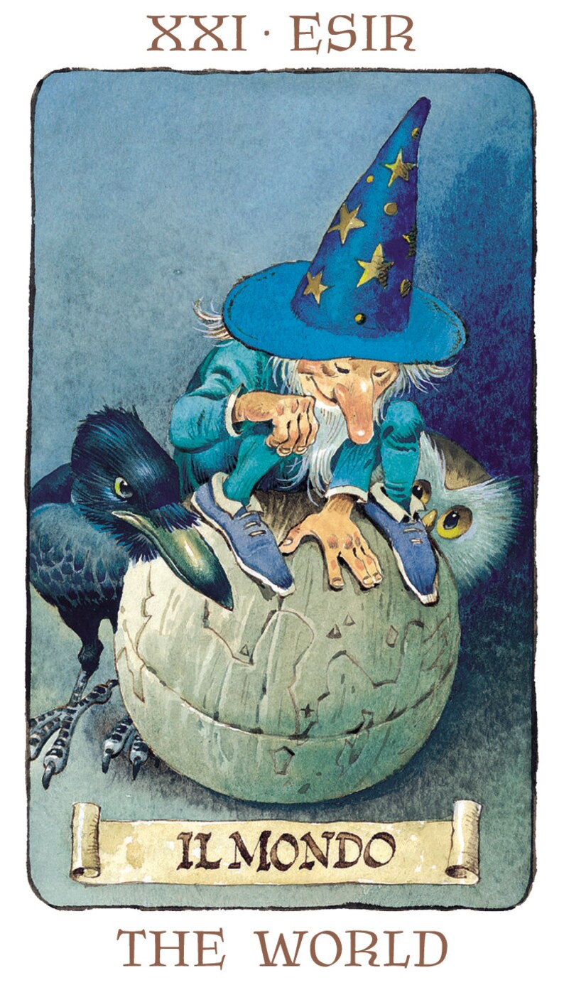 Tarot of the Gnomes Deck Cards Set Oracle Card Booklet Divination ...