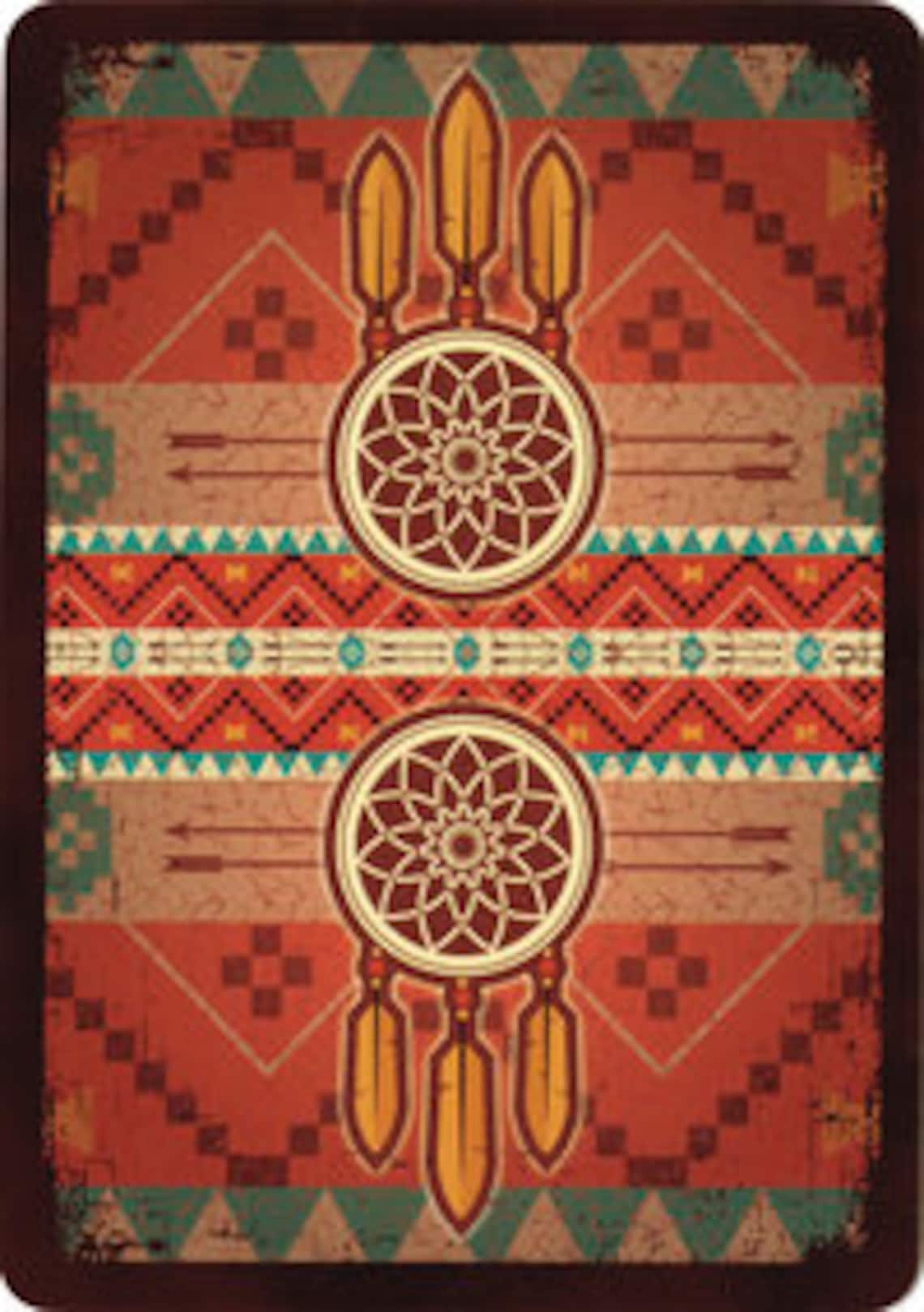 Native American Oracle Cards Set Tarot Card Deck Booklet Kit | Etsy