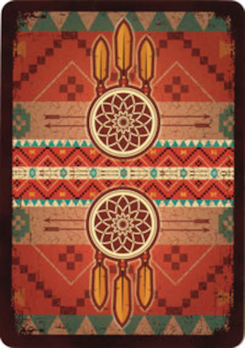 Native American Oracle Cards Set Tarot Card Deck Booklet Kit | Etsy