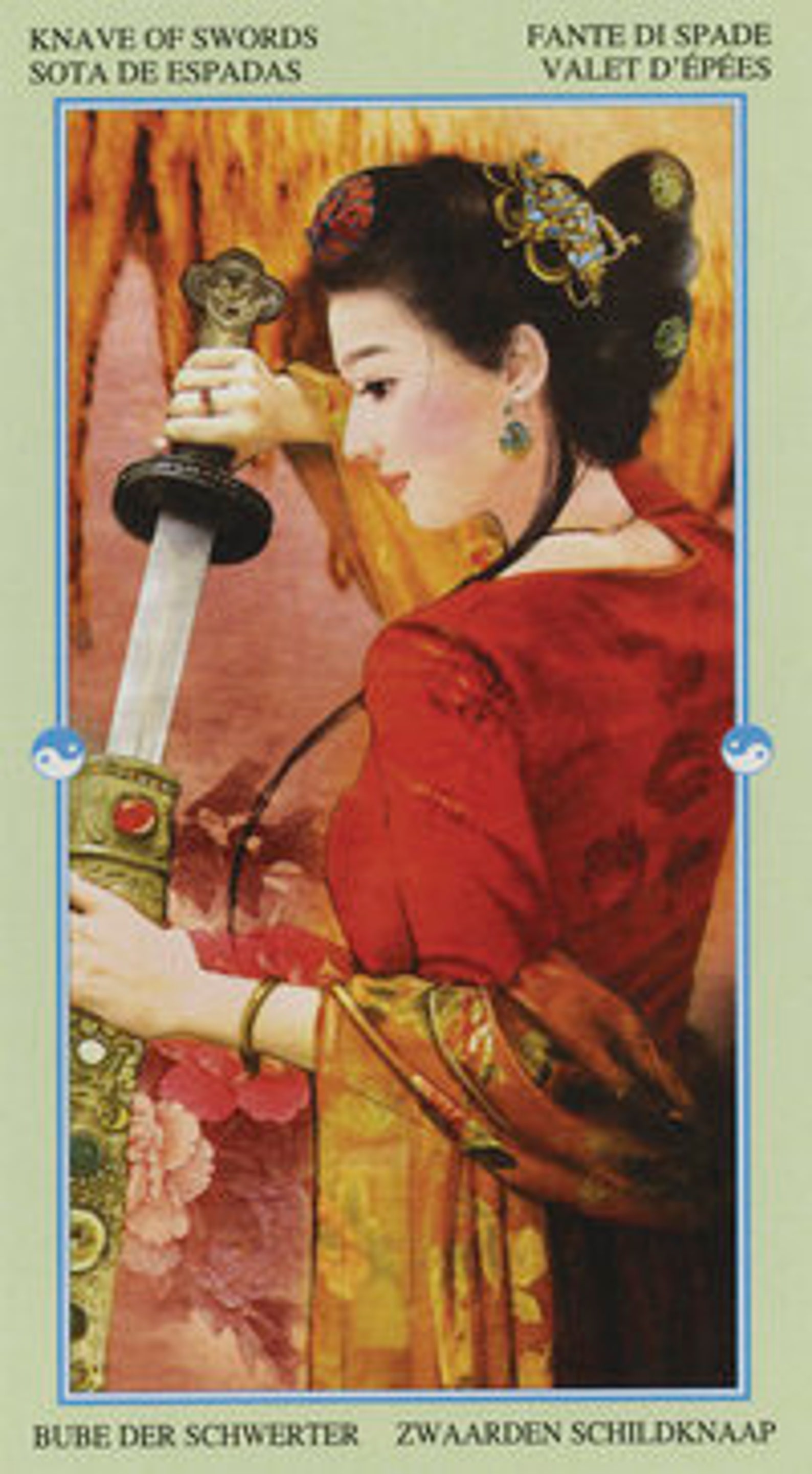 China Tarot Deck Cards Set Fantasy Art Oracle Card Booklet Divination ...
