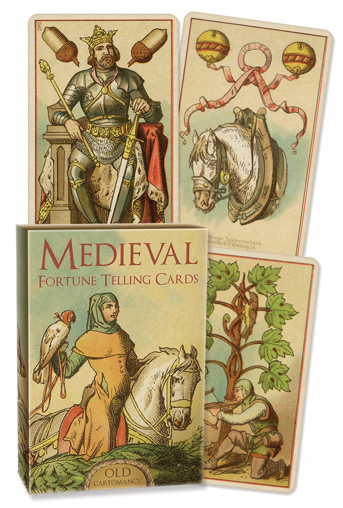 Medieval Fortune Telling Cards & Guidebook Set Oracle Card - Etsy