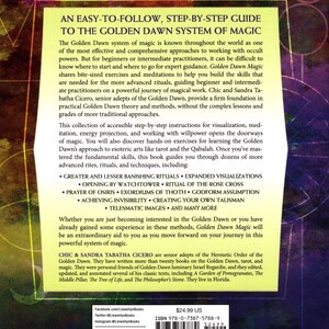 Golden Dawn Magic Book Complete Guide to the High Magical Arts Magickal ...