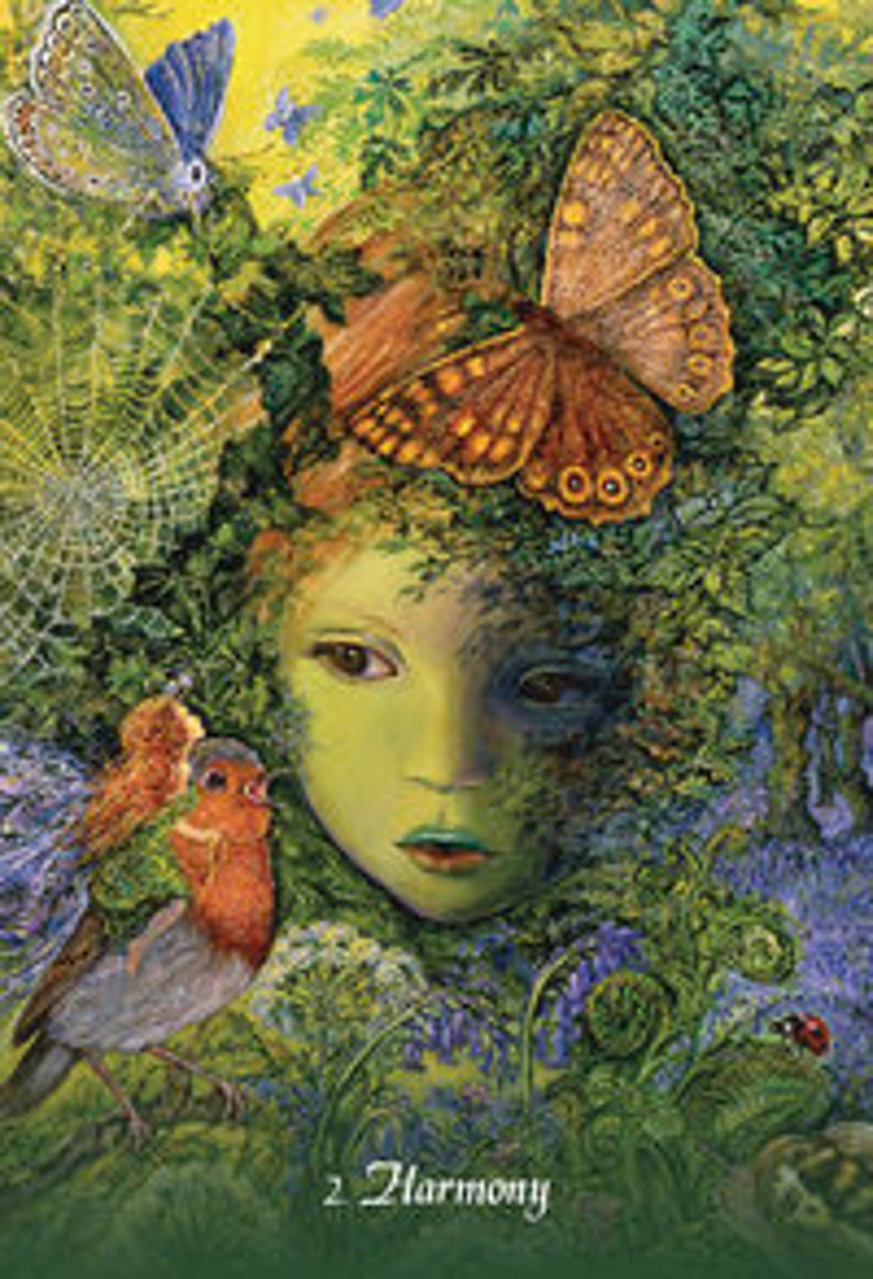 Gratitude Oracle Cards & Guidebook Set Josephine Wall Healing Tarot ...