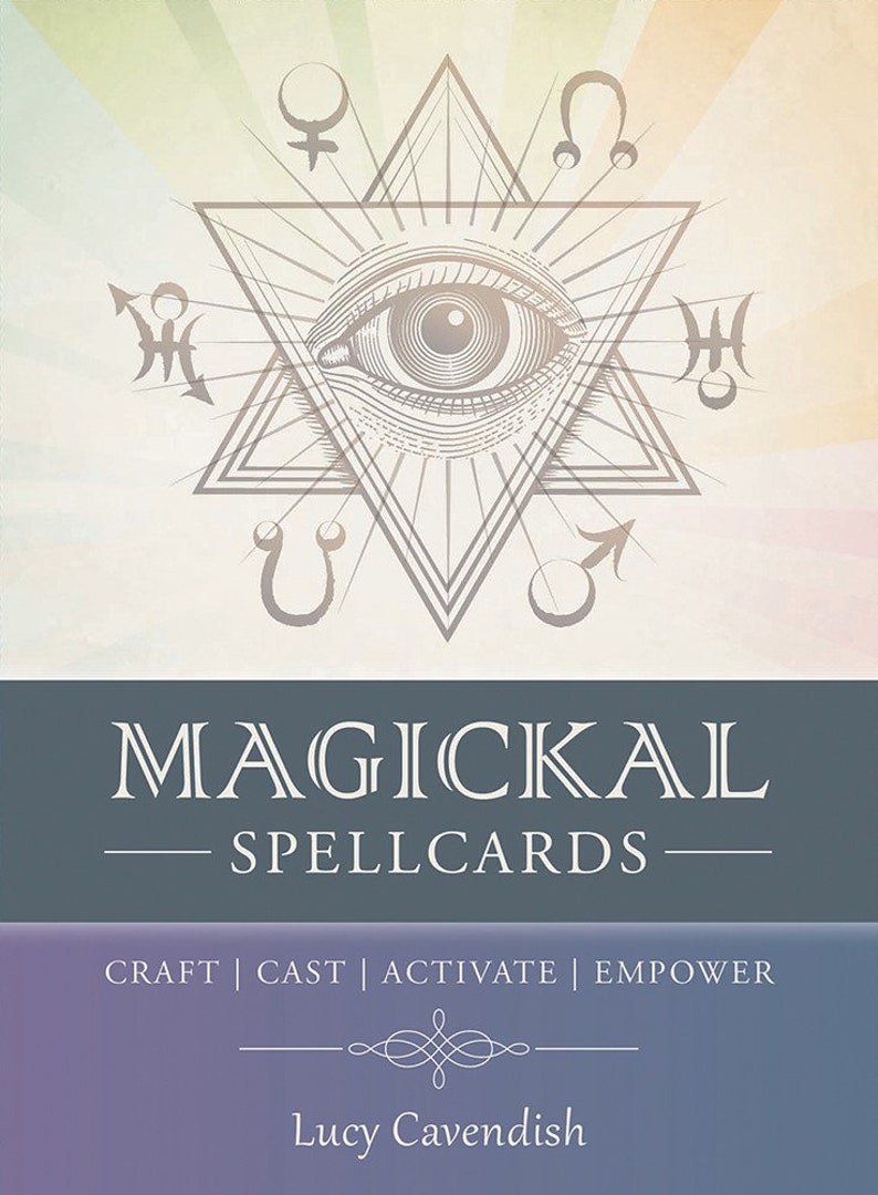 Magickal Spellcards Set Spell Cards Card Deck Book Kit Fantasy Art ...