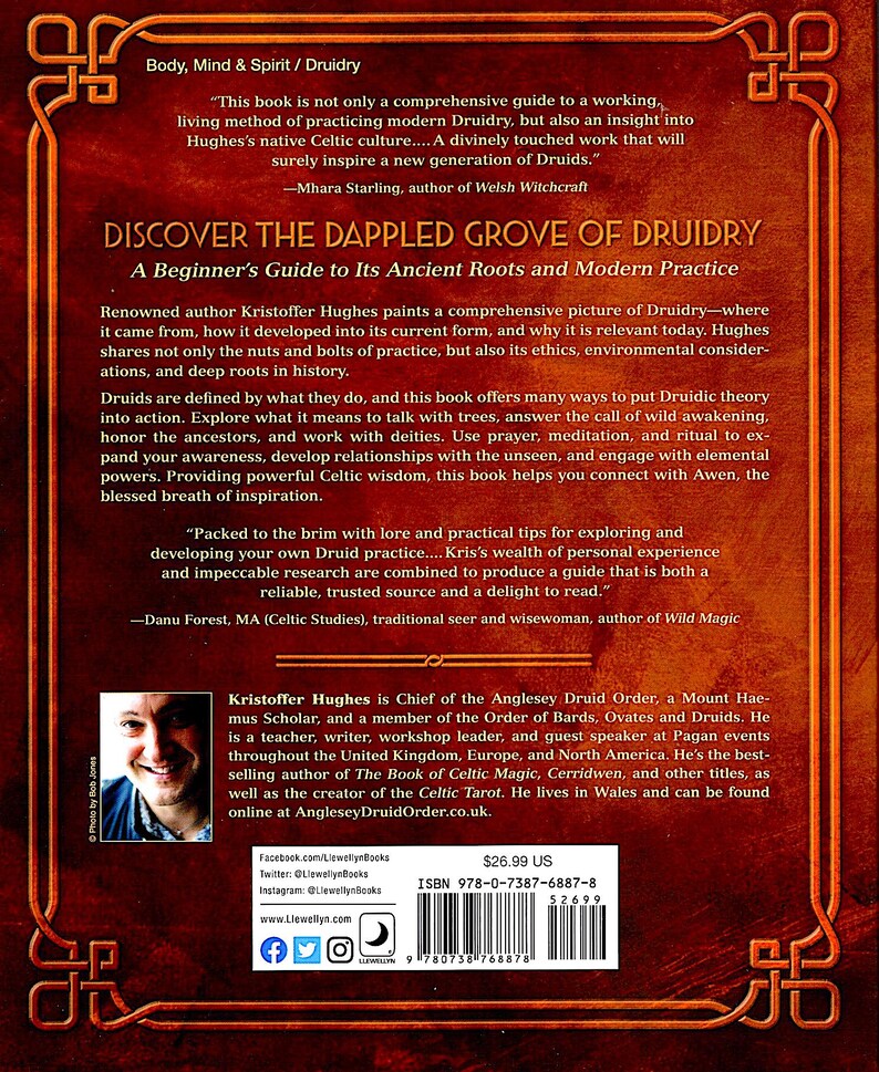 Book of Druidry Complete Intro to the Magic & Wisdom of the Celtic ...