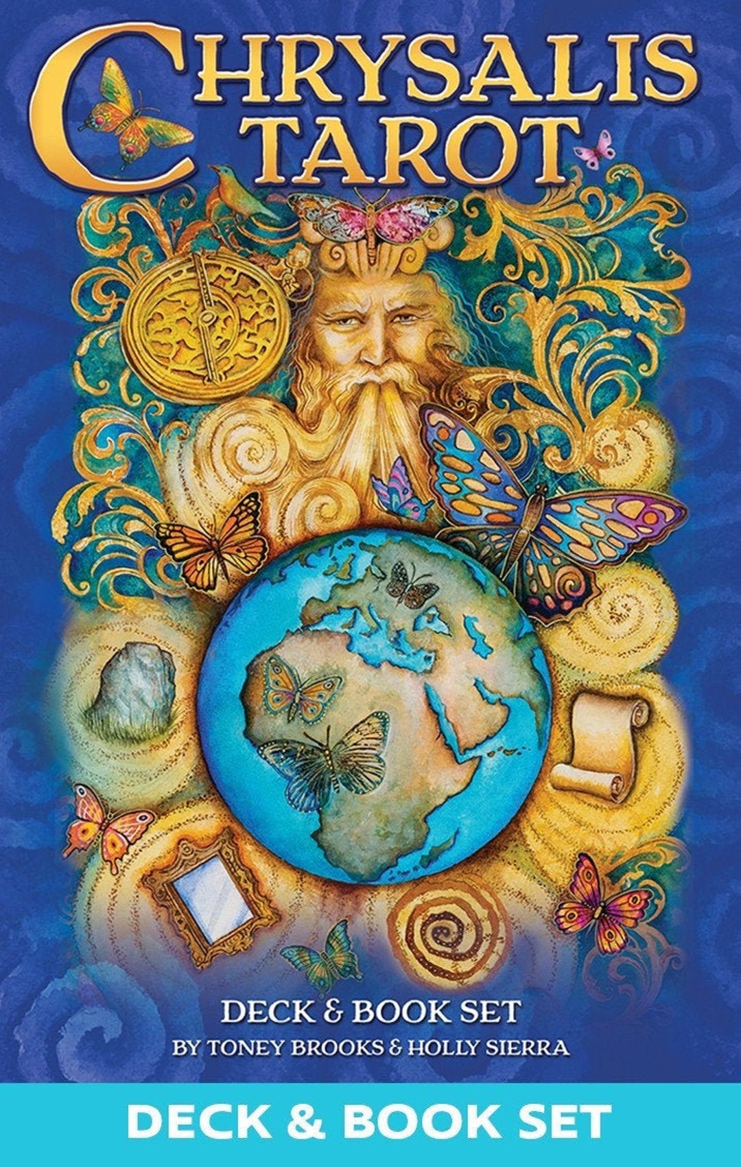 Chrysalis Tarot Kit Card Deck & Guidebook Set Crysalis Oracle Cards and ...