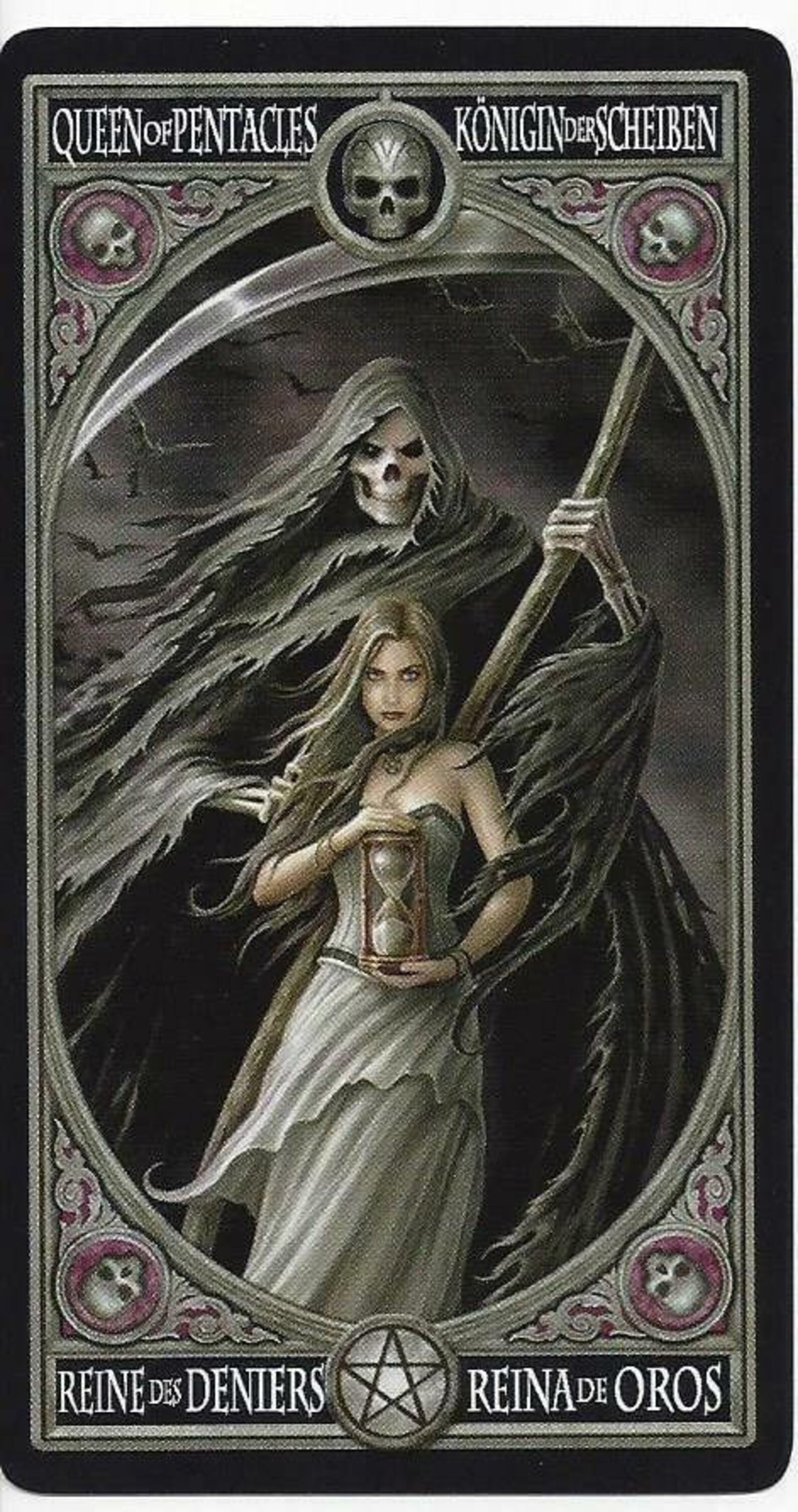 Gothic Tarot Deck Cards Set by Anne Stokes Oracle Card Booklet - Etsy