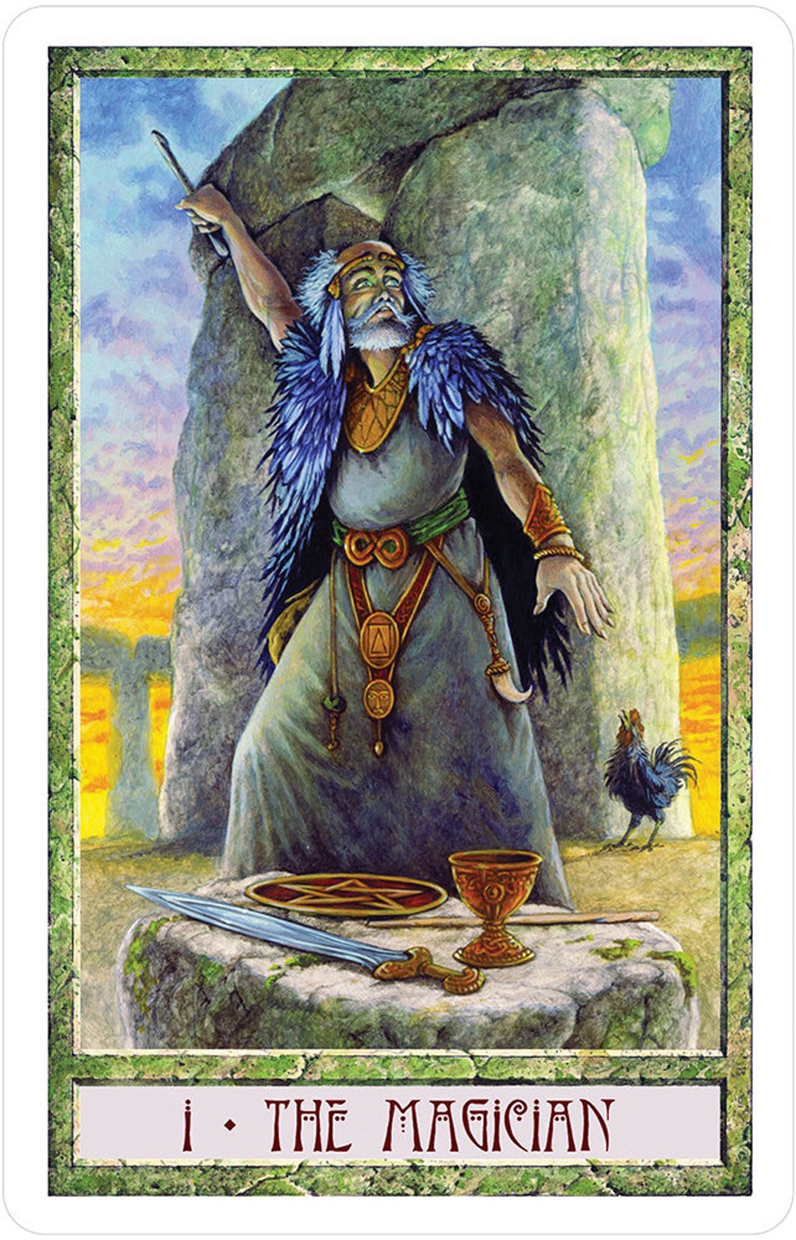 Druidcraft Tarot Kit Card Deck & Guidebook Set Druid Oracle Cards and ...