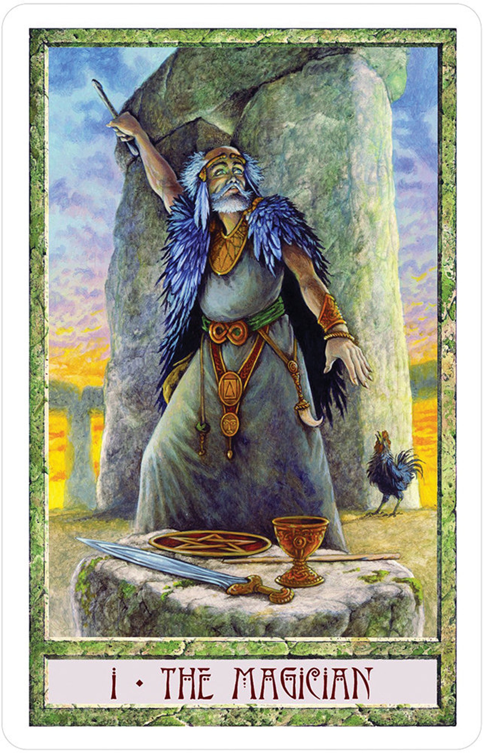Druidcraft Tarot Kit Card Deck & Guidebook Set Druid Oracle Cards and ...