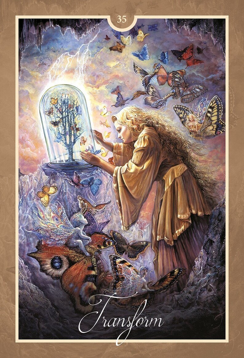 Whispers of Healing Oracle Cards & Guidebook Set Josephine Wall Tarot ...