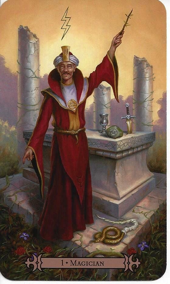 Modern Spellcaster's Tarot Kit Card Deck & Guidebook Set Oracle Cards ...