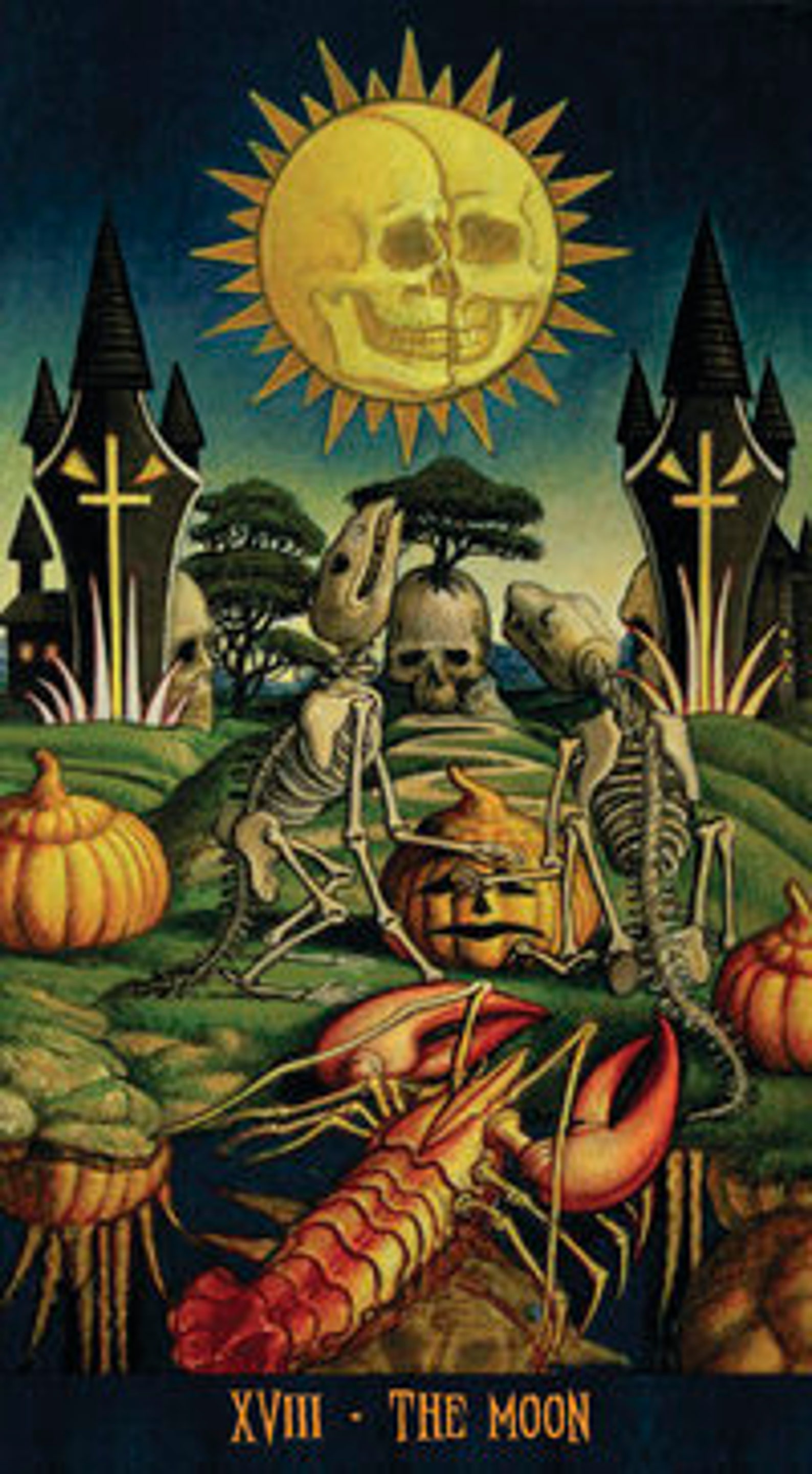Jack-o'lantern Tarot Deck Cards Set Halloween Oracle Card - Etsy