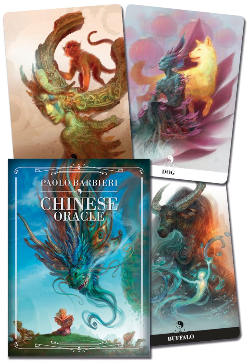 Chinese Oracle Kit Deck Cards Set Paolo Barbieri Card Booklet - Etsy