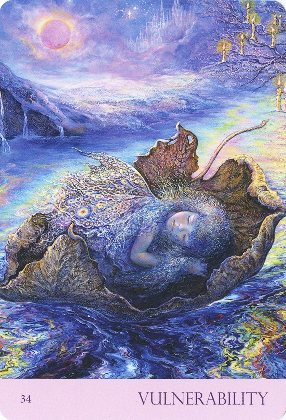Nature's Whispers Oracle Cards & Guidebook Set Josephine Wall Tarot ...