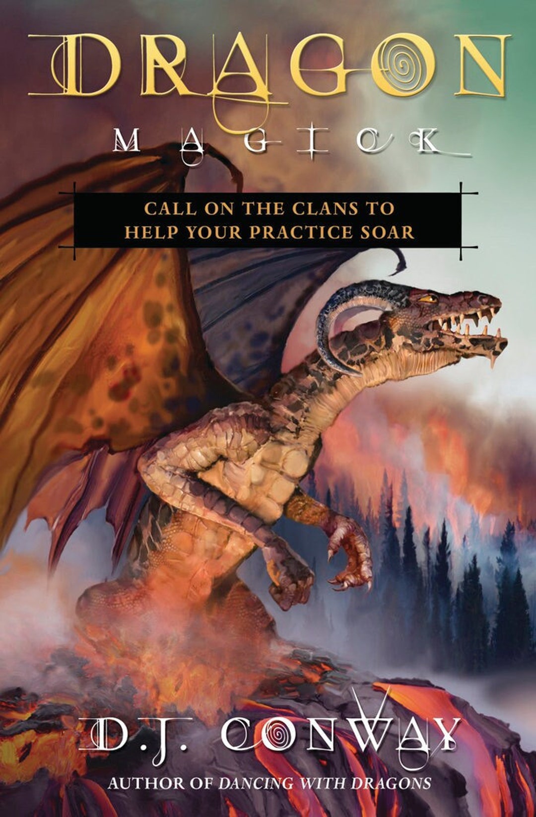 Dragons Magick Book Dragon Lore History Mythology Myths Witch Craft ...