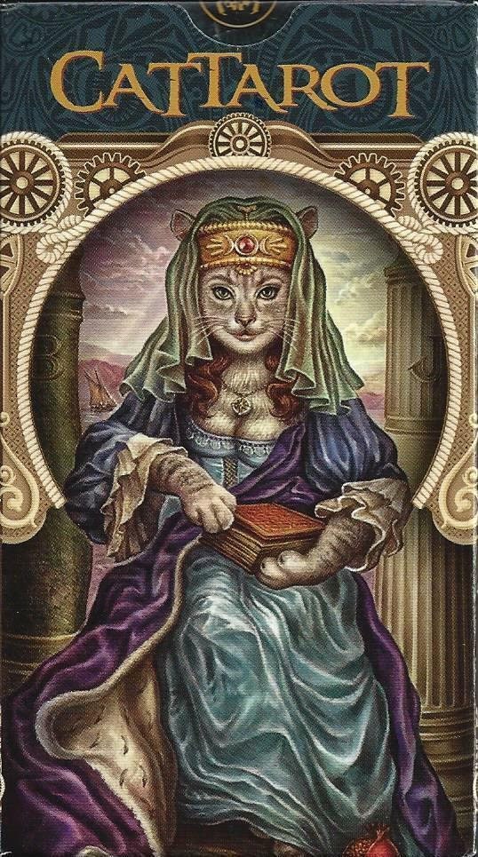 CatTarot Cat Tarot Deck Cards Set Fantasy Art Oracle Card | Etsy